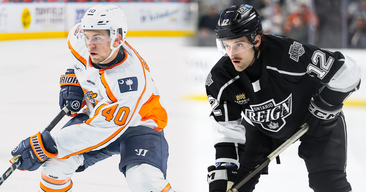 Ontario Reign | DEFENSEMEN TIM REGO AND PARKER BERGE RECALLED FROM…
