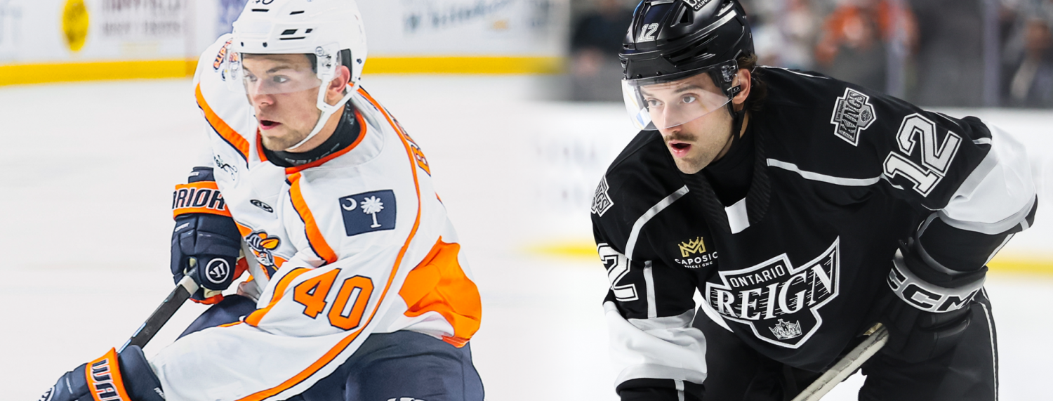 Ontario Reign | DEFENSEMEN TIM REGO AND PARKER BERGE RECALLED FROM…