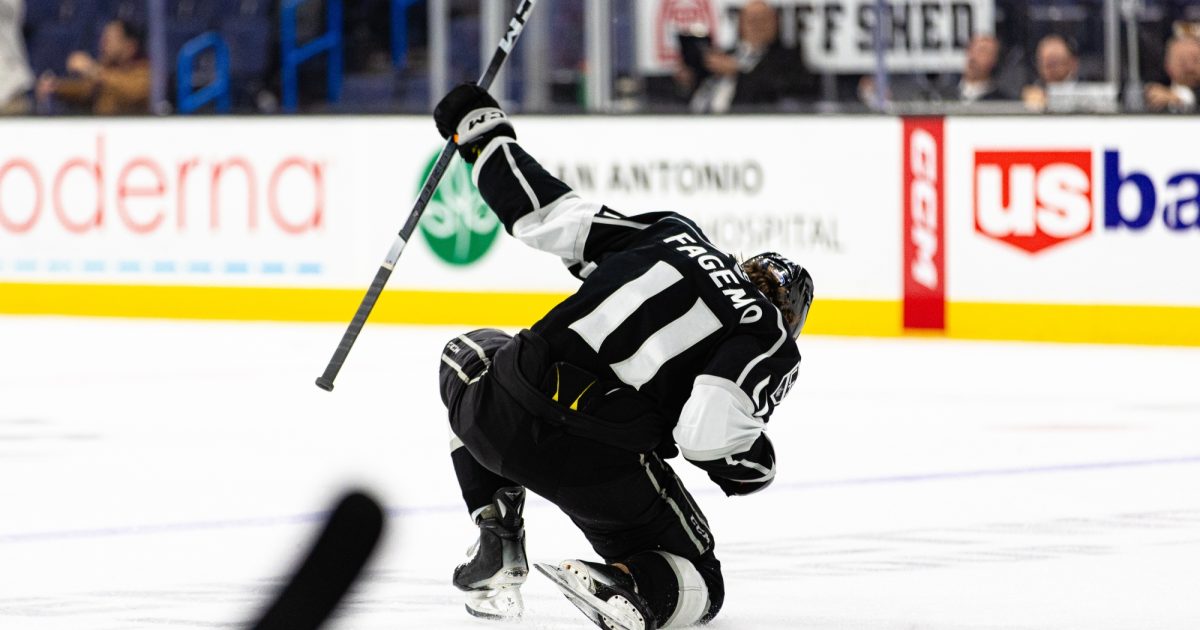 Ontario Reign | Samuel Fagemo Named AHL Player of the Week