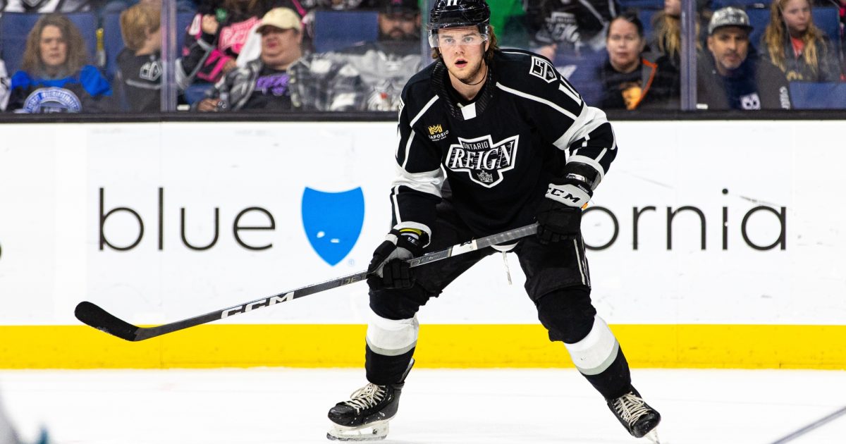 Ontario Reign | LA Kings Re-Sign Forward Samuel Fagemo