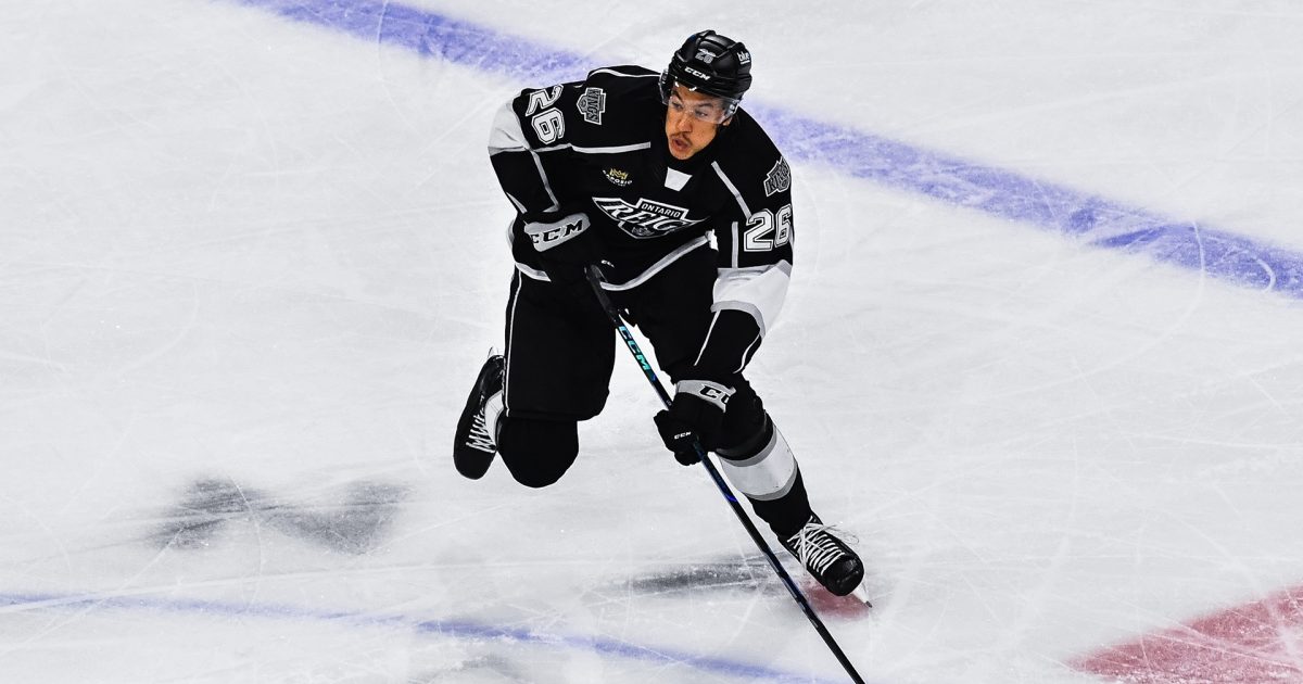 Ontario Reign | LA Kings Sign Andre Lee to 2-Year Contract Extension